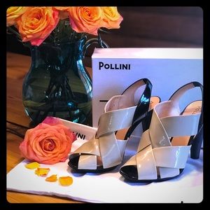 Pollini | Shoes | Pollini Italian 0 Leather Sandal | Poshmark
